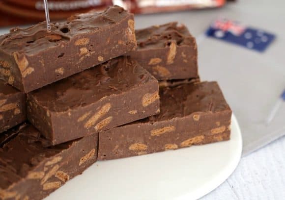 Microwave Tim Tam & Milo Fudge - Bake Play Smile