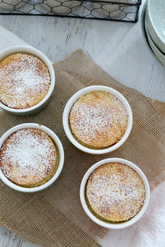 Creamy Mini Lemon Puddings - Bake Play Smile