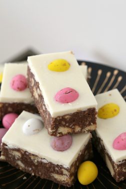 Chocolate Hedgehog Easter Slice - Bake Play Smile