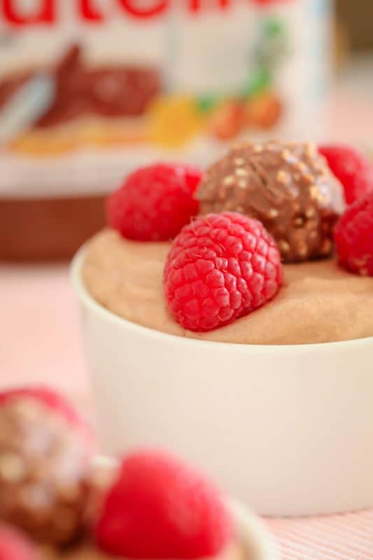 Nutella Mousse | 2 Ingredients - Bake Play Smile