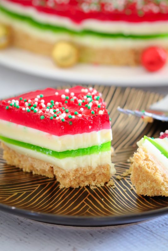 Christmas Jelly Cake | No-Bake - Bake Play Smile