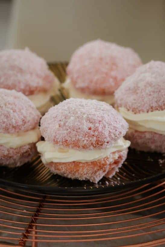 Raspberry & Cream Jelly Cakes - Bake Play Smile