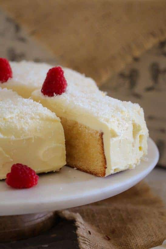 White Chocolate Mud Cake with Homemade Icing - Bake Play Smile