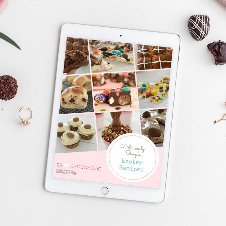 Cheats 15 Minute Chocolate Overload Easter Cake - Bake Play Smile