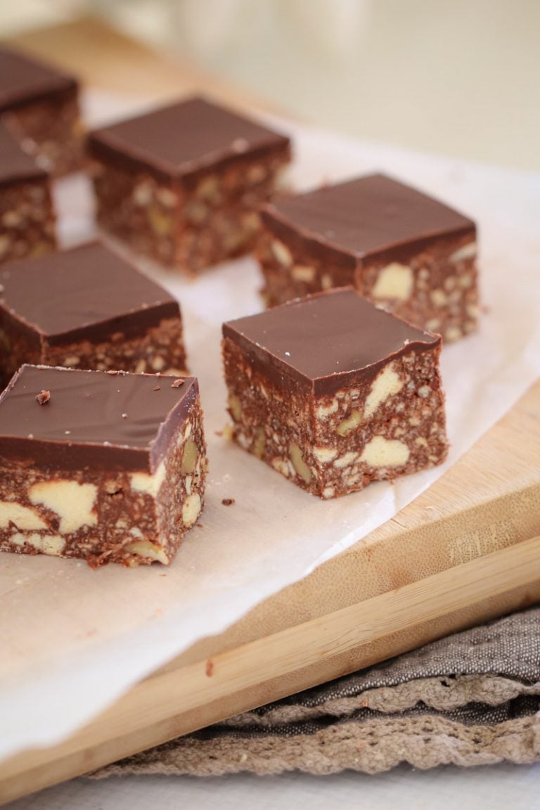 Quick & Easy No-Bake Chocolate Hedgehog Slice Recipe - Bake Play Smile