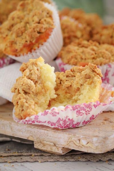 Apple Crumble Muffins | Lunch Box Recipe - Bake Play Smile