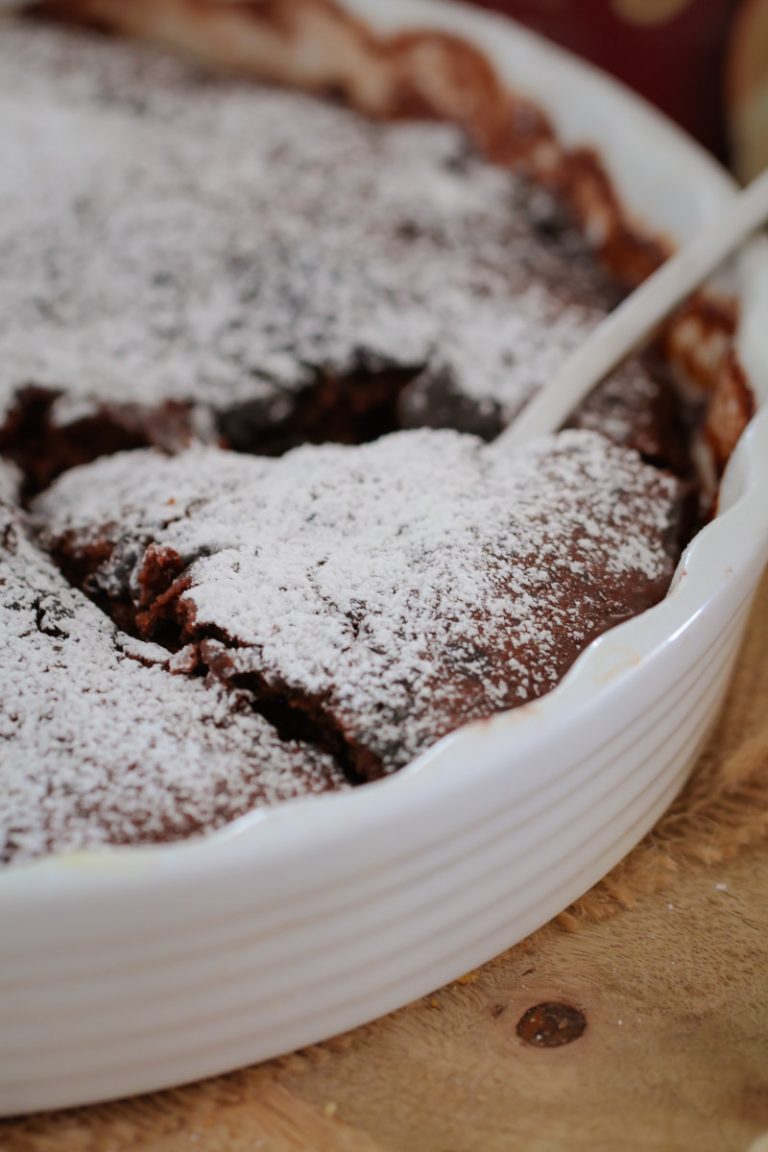 Chocolate Self-Saucing Pudding | Classic Recipe - Bake Play Smile