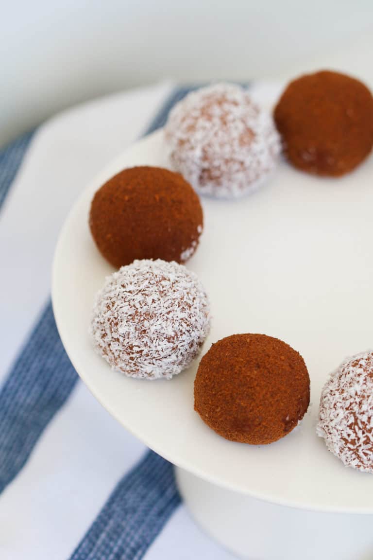 Chocolate Tim Tam Balls - Bake Play Smile