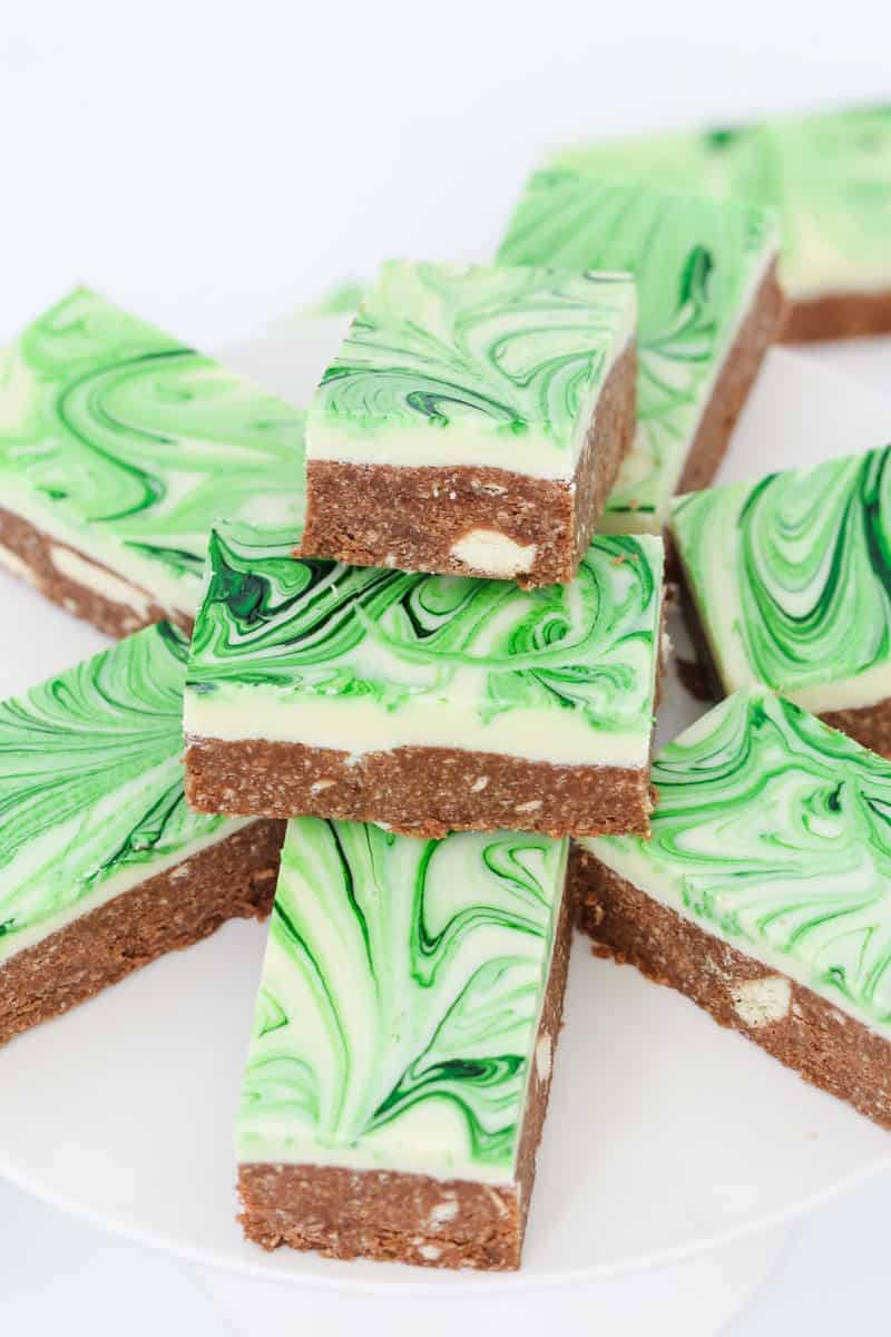 Peppermint Chocolate Slice | New & Improved Recipe - Bake Play Smile