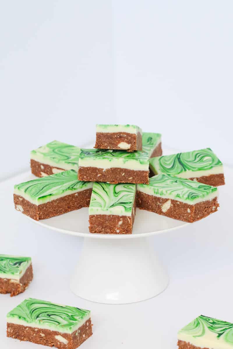 Peppermint Chocolate Slice | New & Improved Recipe - Bake Play Smile