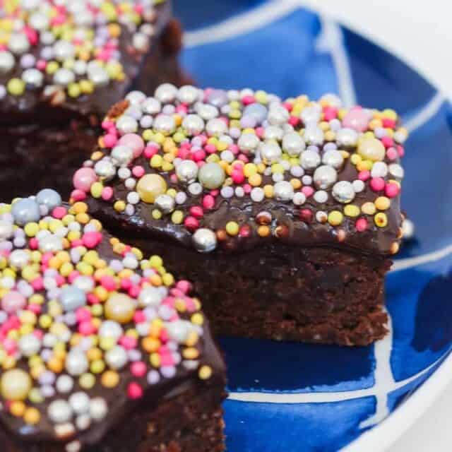 Easy Chocolate Slice - Bake Play Smile