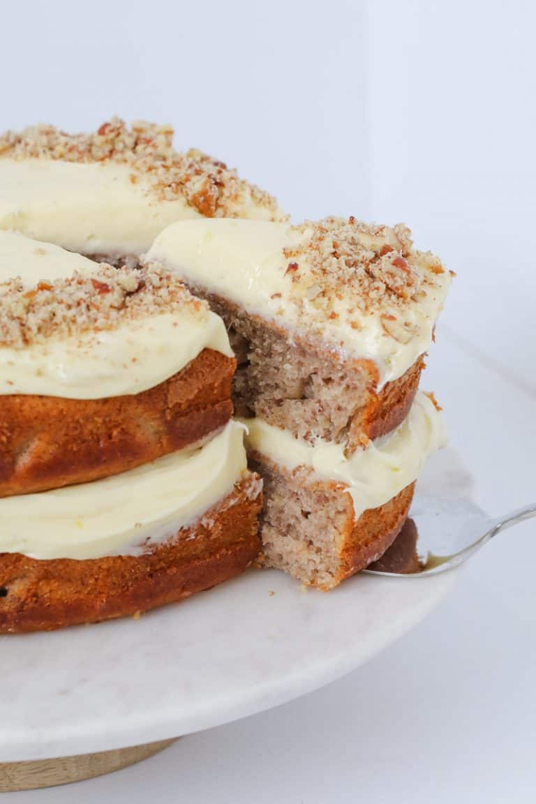 Hummingbird Cake with Cream Cheese Frosting - Bake Play Smile