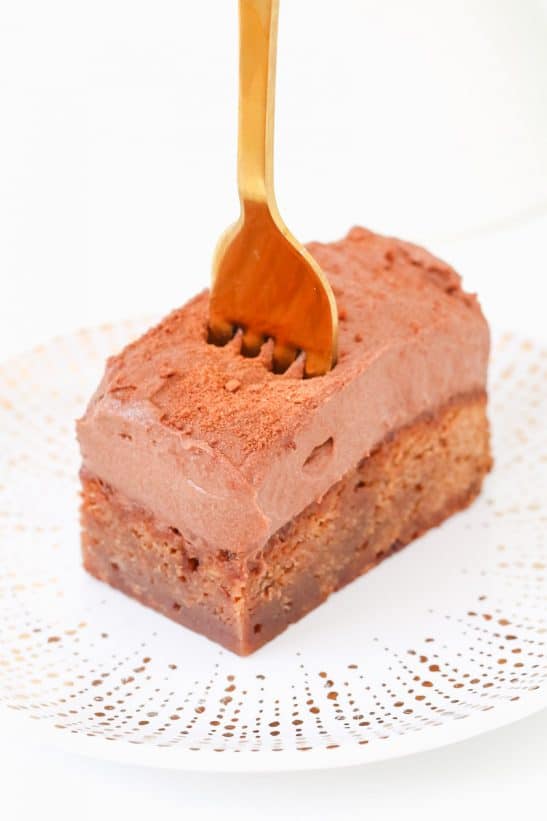 Milo Mousse Chocolate Slice - Bake Play Smile