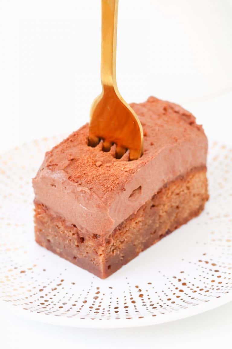 Milo Mousse Chocolate Slice - Bake Play Smile