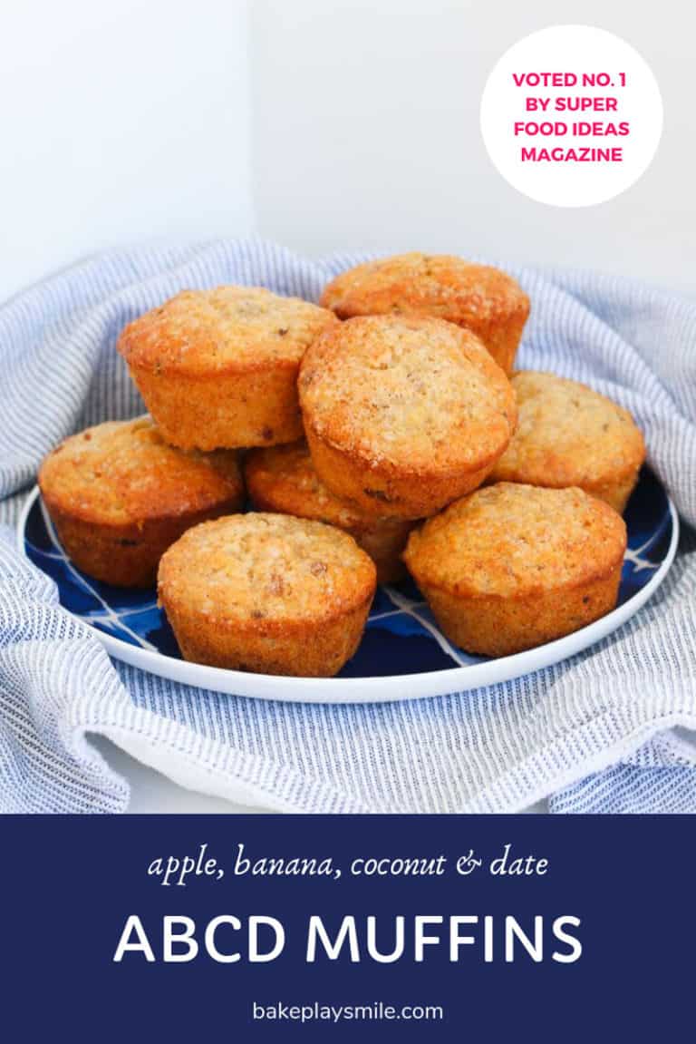 Healthy ABCD Muffins (Apple, Banana, Coconut & Date) - Bake Play Smile