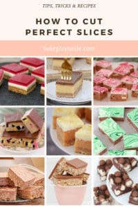 How To Cut Perfect Slices | Tips, Tricks & Recipes - Bake Play Smile