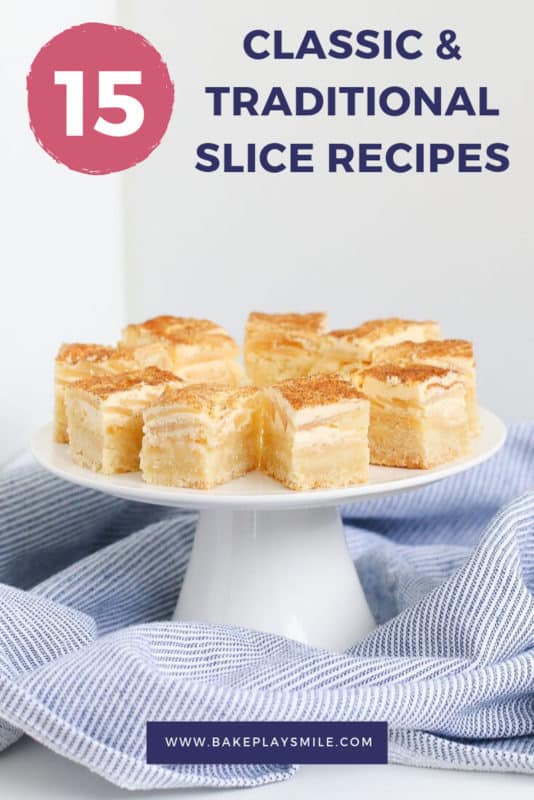 Passionfruit Slice | Old Fashioned Recipe - Bake Play Smile