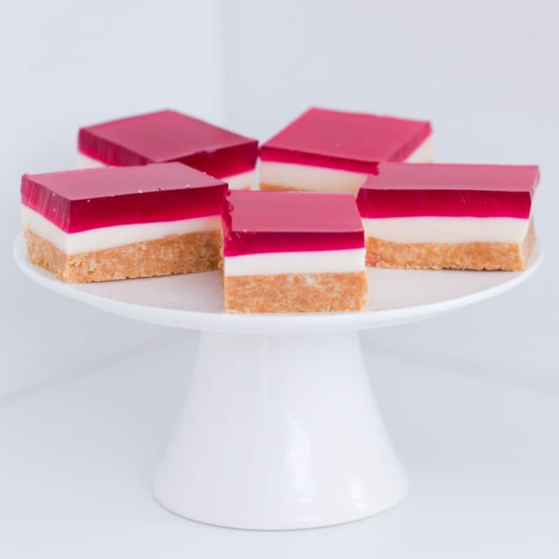 Easy Jelly Slice - Bake Play Smile