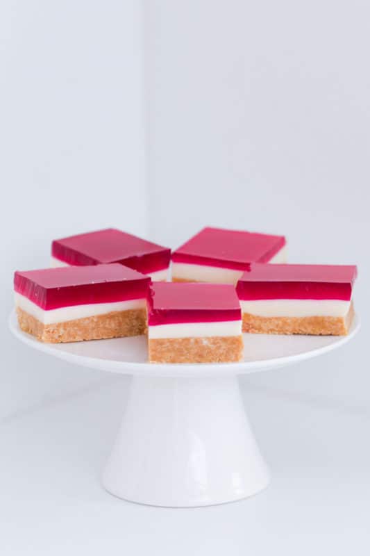 Easy Jelly Slice - Bake Play Smile