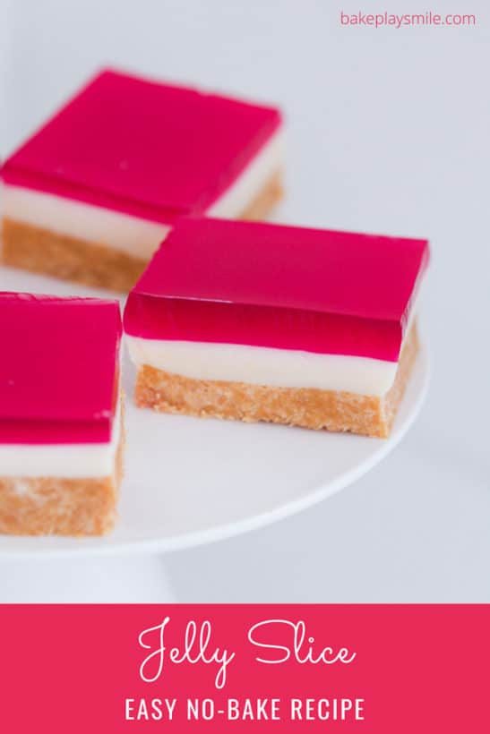Easy Jelly Slice - Bake Play Smile