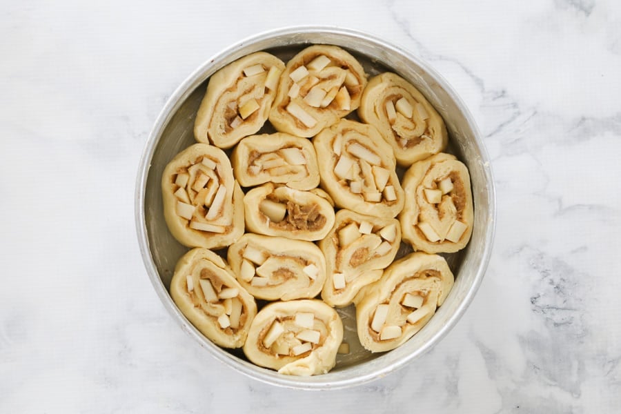 Apple & Cinnamon Scrolls | Freezer Friendly - Bake Play Smile