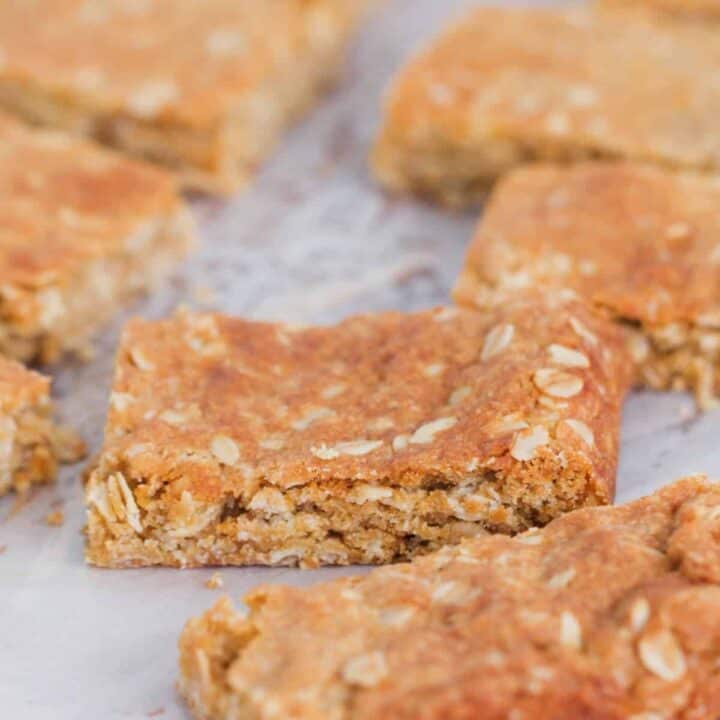 ANZAC Slice | Super Easy Recipe - Bake Play Smile