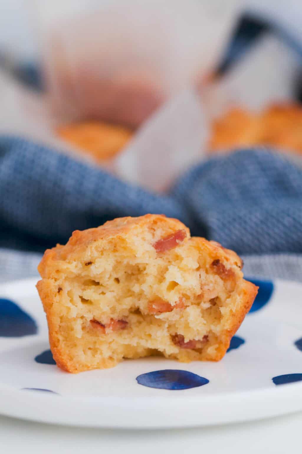 Bacon & Cheese Muffins - Bake Play Smile