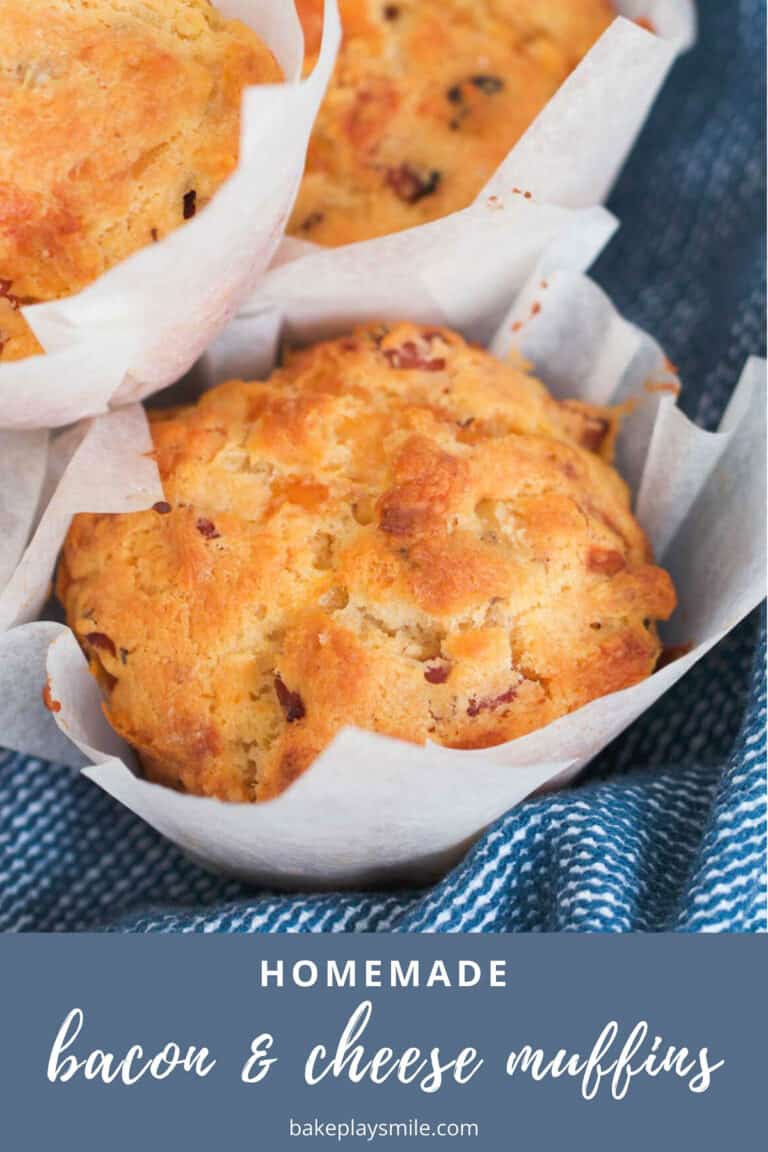 Bacon & Cheese Muffins - Bake Play Smile