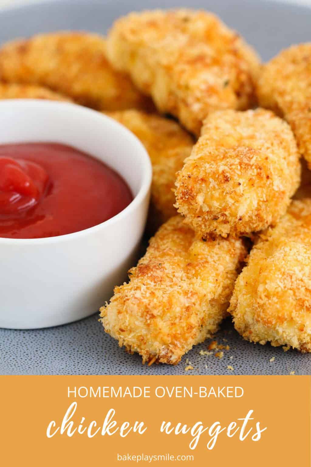 Oven-Baked Homemade Chicken Nuggets - Bake Play Smile