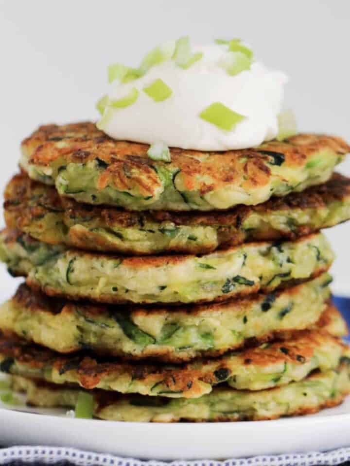 Healthy Vegetable Fritters | BEST Crispy Patties - Bake Play Smile