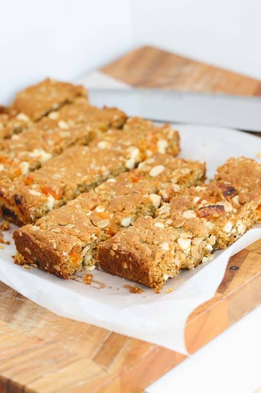 Apricot Oat Slice - Bake Play Smile