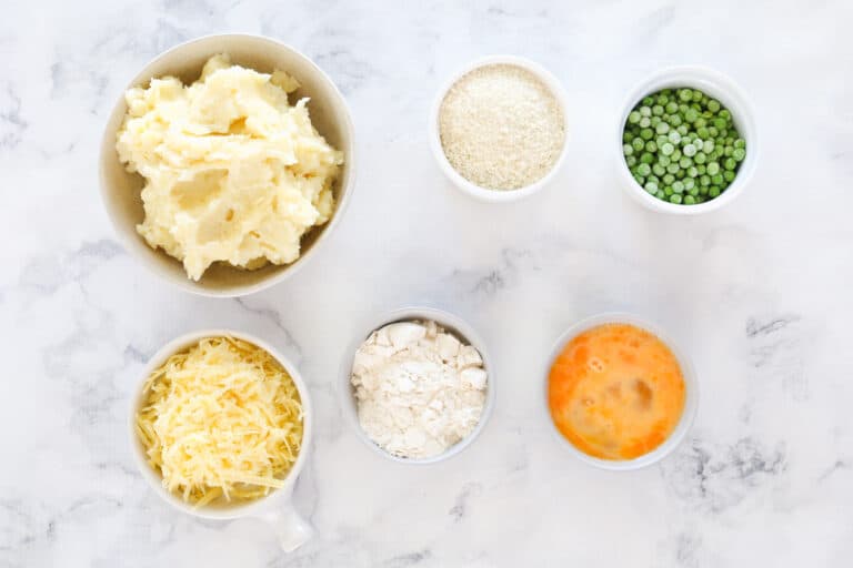 Mashed Potato Cakes (Cheesy & Oven Baked) - Bake Play Smile