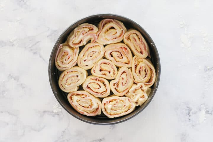Bake Play Smile - Ham and Cheese Scrolls