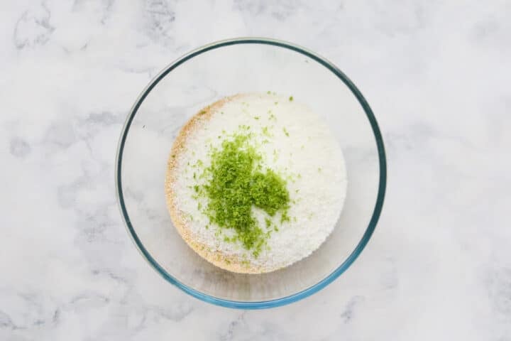 Coconut & Lime Slice | No-Bake - Bake Play Smile