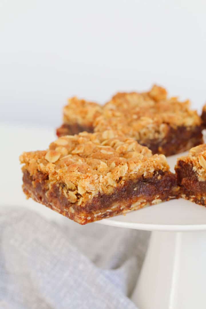 Date Crumble Slice - Bake Play Smile