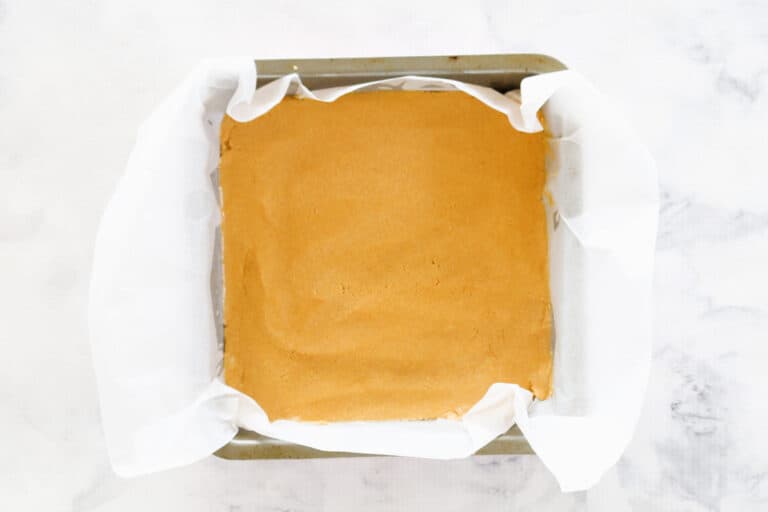 Peanut Butter Slice | 5 Ingredients - Bake Play Smile