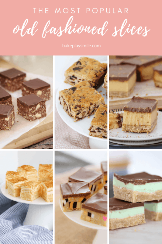 30+ Old Fashioned Slice Recipes - Bake Play Smile