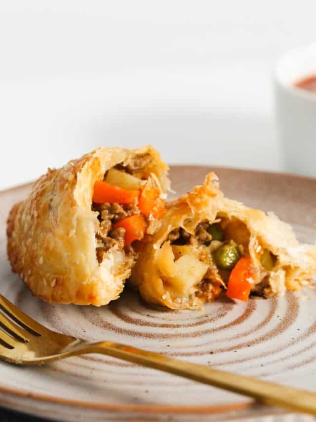 Vegetable & Lamb Pasties - Bake Play Smile
