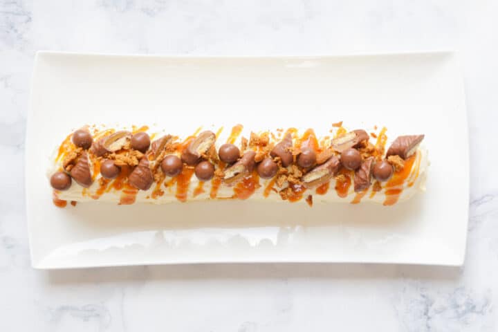 Gingernut Ripple Cake - Bake Play Smile