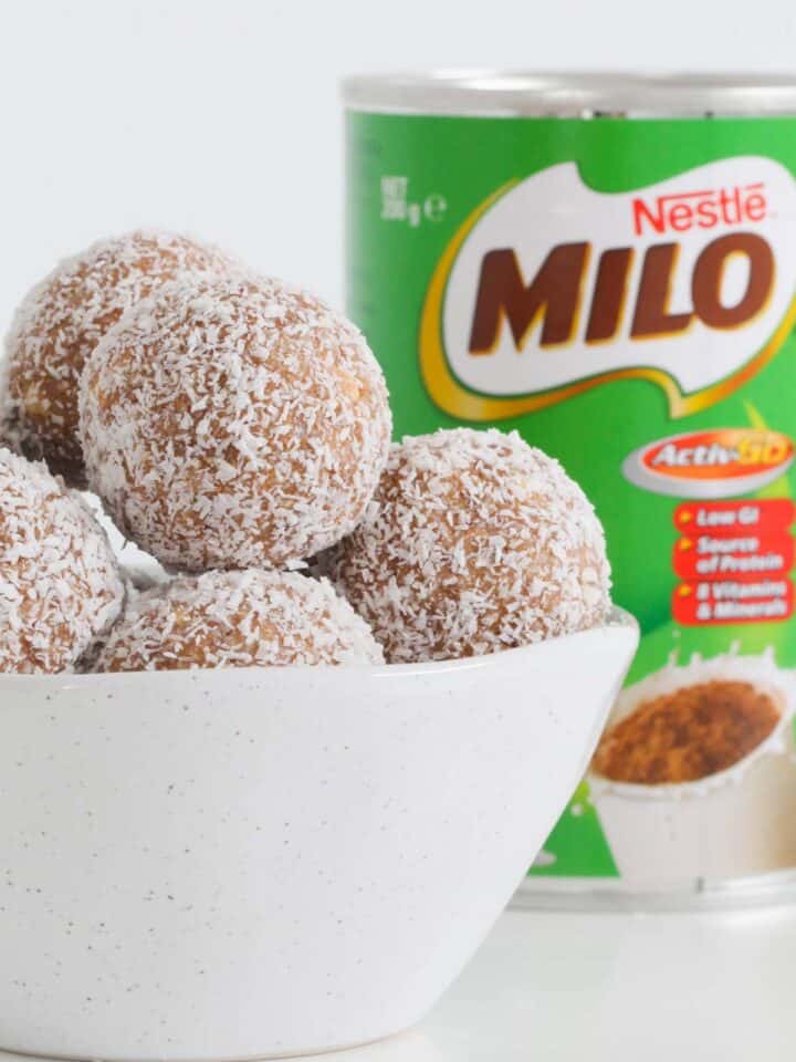 Oat & Milo Slice | Lunch Box Recipe - Bake Play Smile