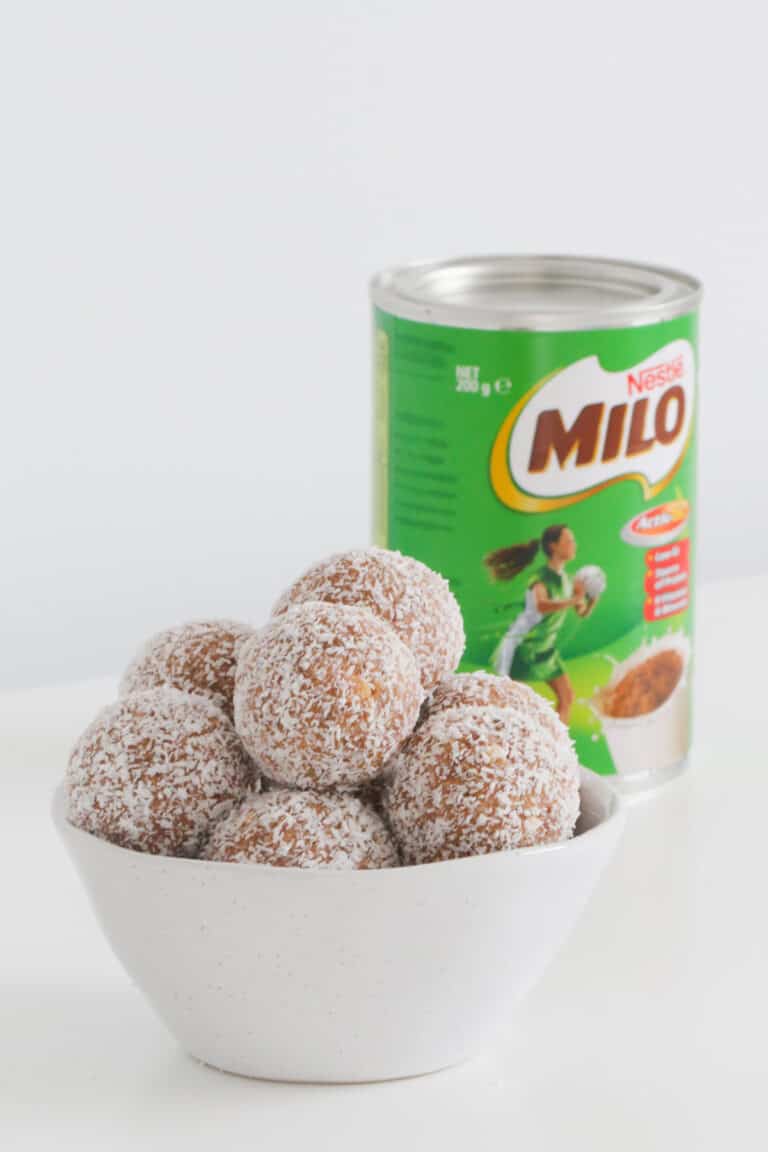Milo Balls | 4 Ingredient Recipe - Bake Play Smile