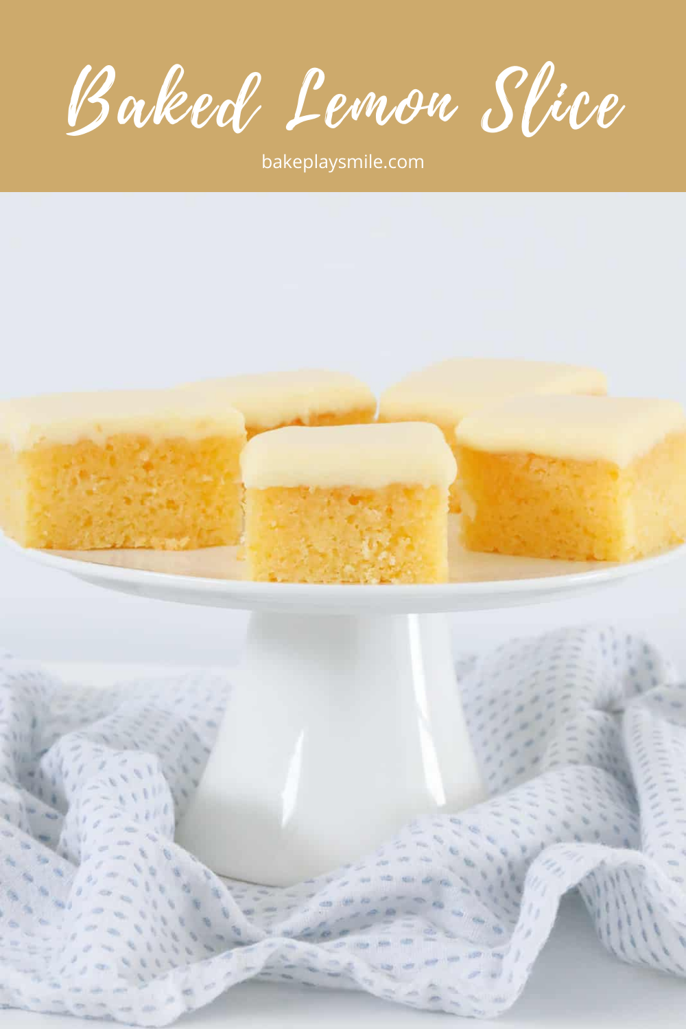 Baked Lemon Slice | Classic Recipe - Bake Play Smile