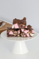 Old Fashioned Chocolate Rocky Road Recipe - Bake Play Smile