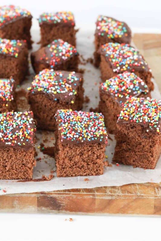 Super Easy Chocolate Cake from Scratch - Bake Play Smile