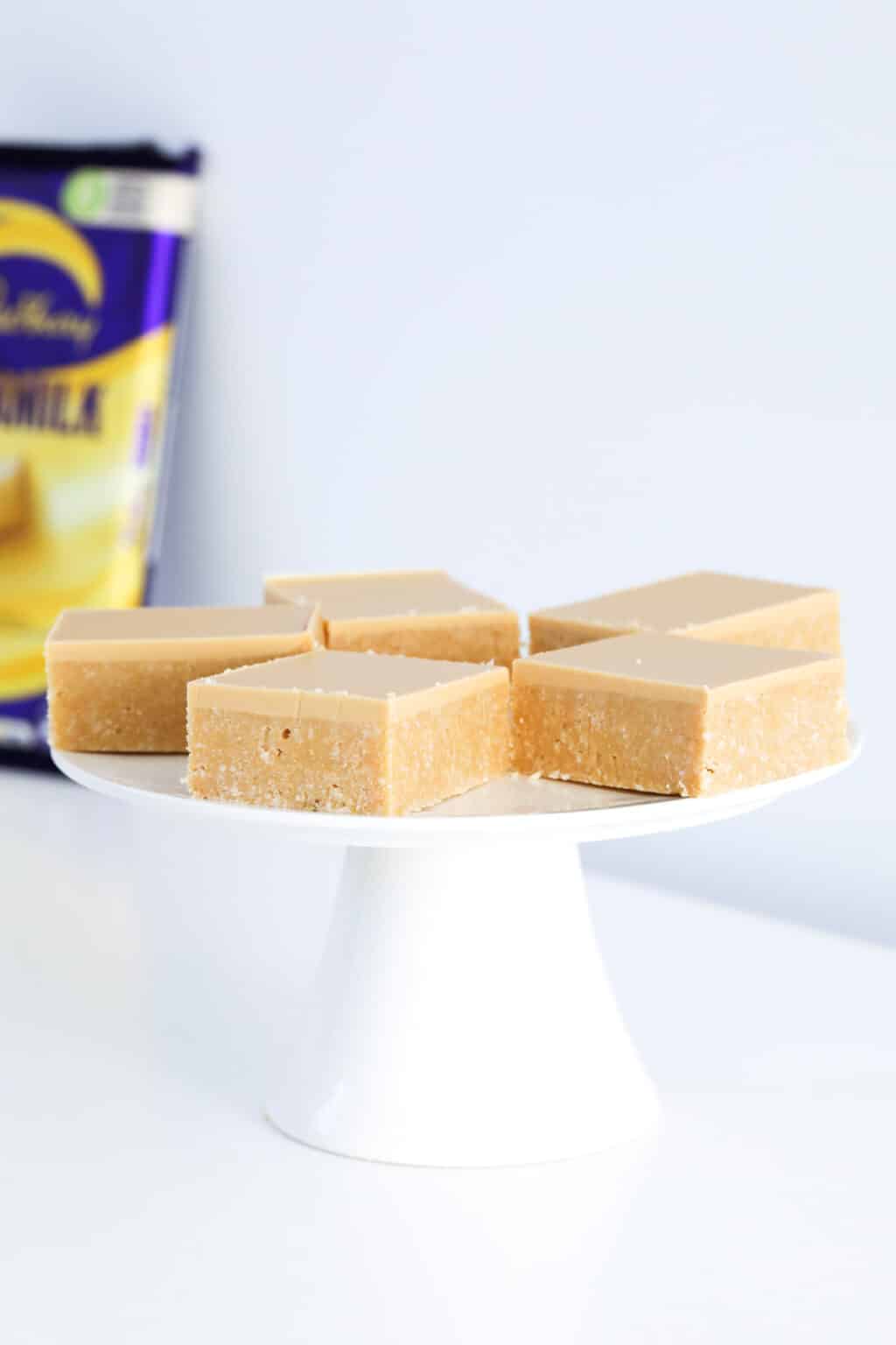 Caramilk Slice | No Bake - Bake Play Smile