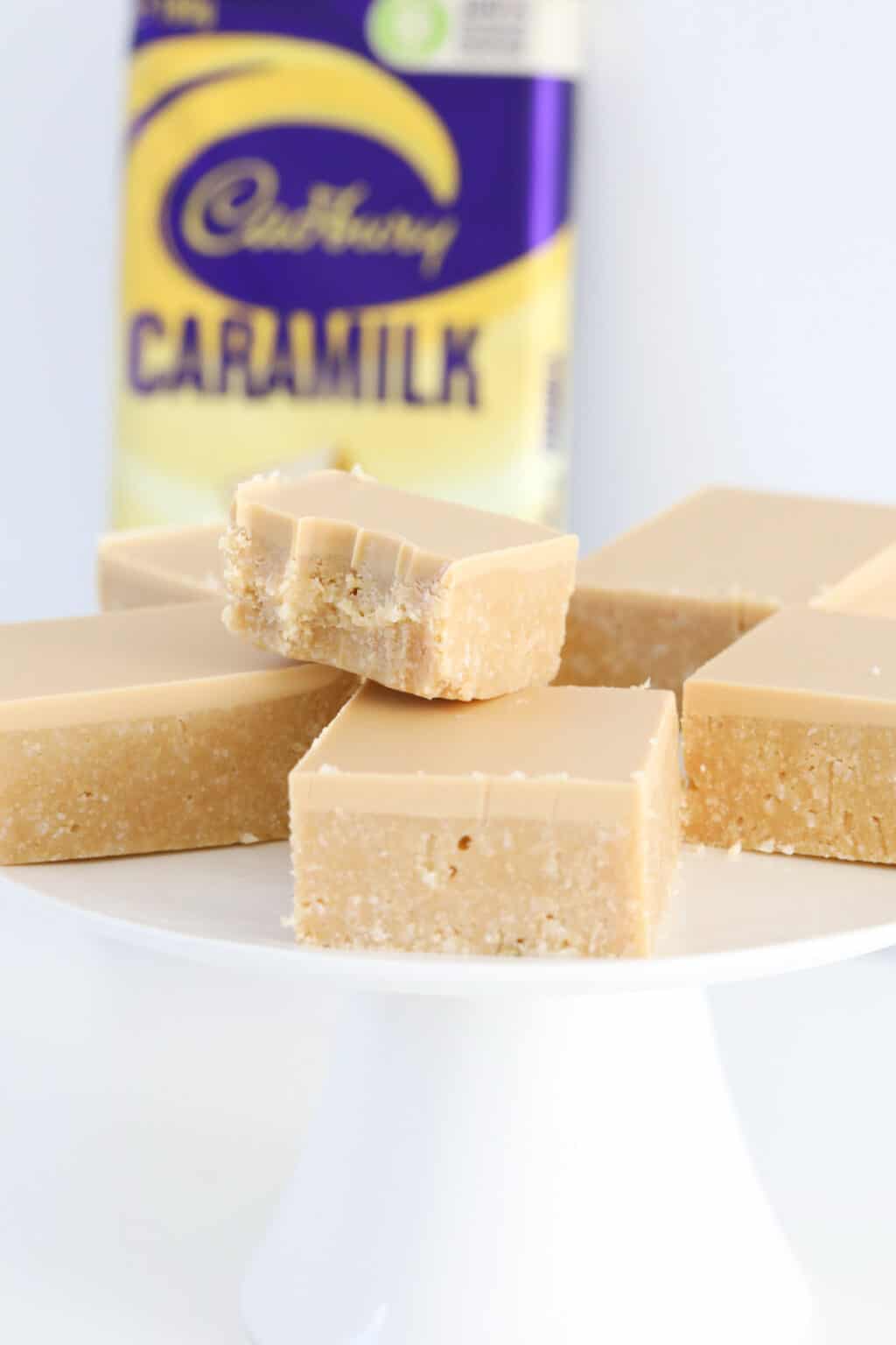 Caramilk Slice | No Bake - Bake Play Smile