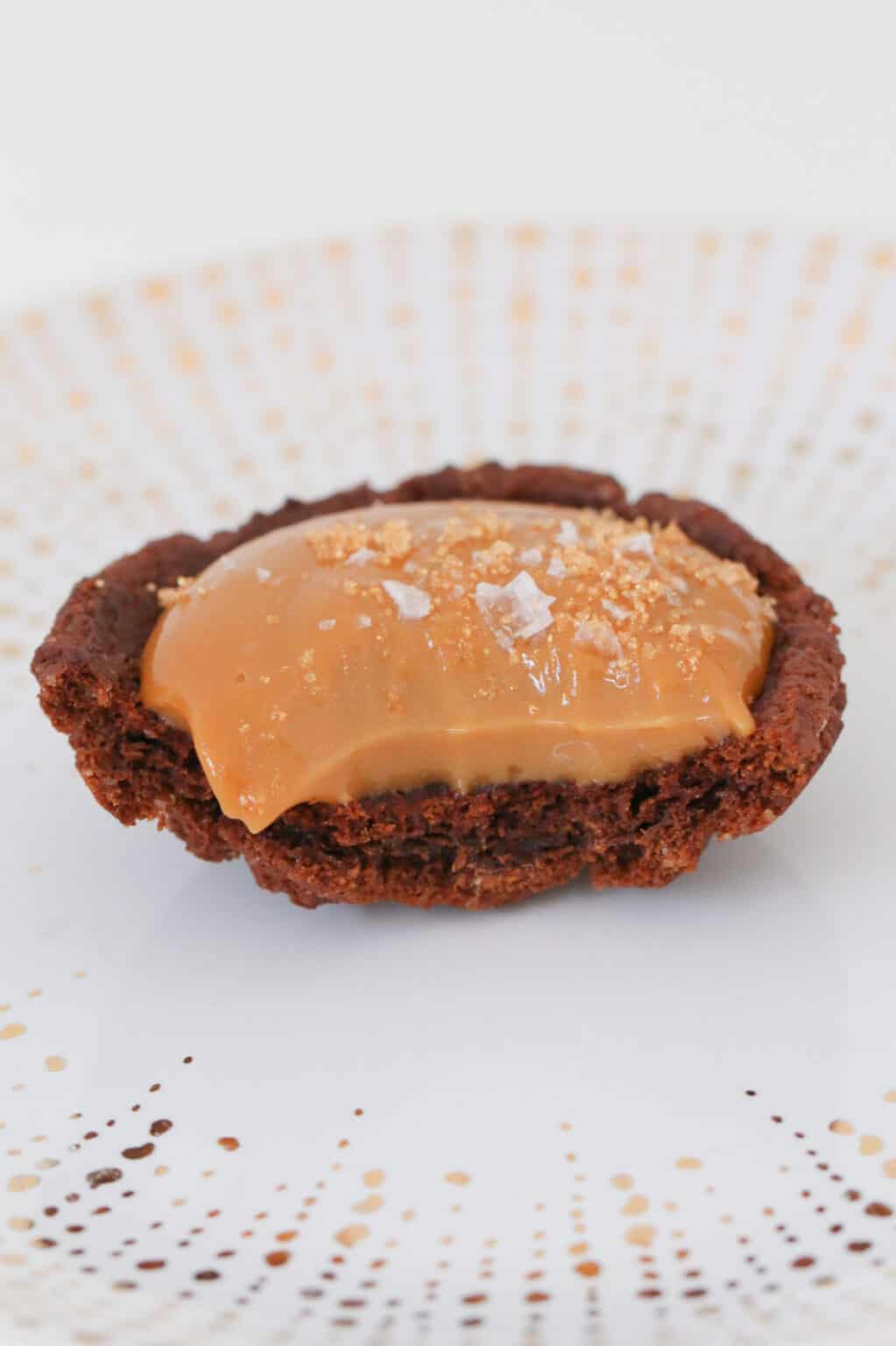 Caramel Chocolate Tartlets | 3 Ingredients - Bake Play Smile