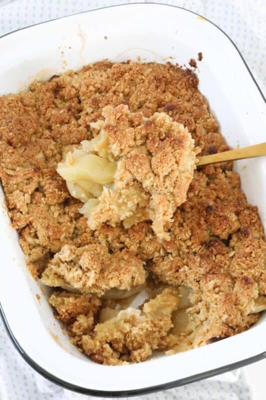 Apple Crumble - Bake Play Smile