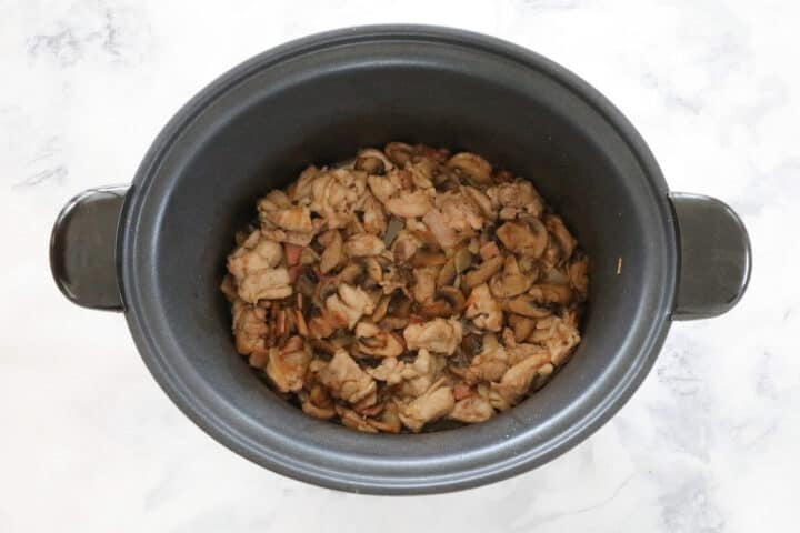 Slow Cooker Risotto - Chicken And Mushroom » Cookidoo Mix Healthy Recipes