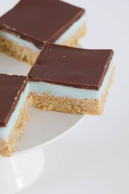 Peppermint Slice - Bake Play Smile